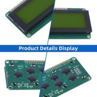 China Cyrillic 2004D 20x4 COB LCD Display Module ST7066U 77x47x11mm Customizable for sale