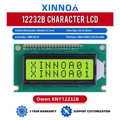 China Owen 12232B 122x32 COB LCD Display Module 84x44x12.7mm 20PIN Standard Interface for sale