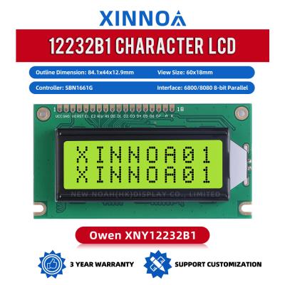 China Owen 12232B1 122x32 COB LCD Display Module 84.1x44mm High Brightness 18PIN Standard Interface for sale