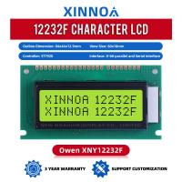 China Yellow Green Film LCD12232F 12232 Graphic Dot Matrix Display Module 5V 3.3V ST7920 for sale