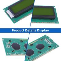 China Yellow Green Film LCD12232F 12232 Graphic Dot Matrix Display Module 5V 3.3V ST7920 for sale