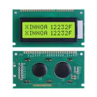 China Yellow Green Film LCD12232F 12232 Graphic Dot Matrix Display Module 5V 3.3V ST7920 for sale