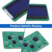China Blue Film Spot Module 12864-20M Controller 20PIN Interface ST7920 Parallel/Serial Universal Screen for sale