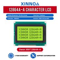 China Owen 12864A-A Graphic LCD Display 128x64 COB Module SBN0064 Controller 93x70x13.5mm for sale