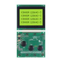China Owen 12864C-3 Yellow Green COB LCD Display Module 128x64 78x70mm 20PIN Parallel Port SBN0064 for sale