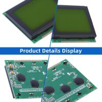 China Owen 12864C-3 Yellow Green COB LCD Display Module 128x64 78x70mm 20PIN Parallel Port SBN0064 for sale