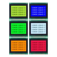 China Owen 12864C-3 Yellow Green COB LCD Display Module 128x64 78x70mm 20PIN Parallel Port SBN0064 for sale