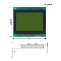 China Owen 12864C-5 128x64 Dots LCD Module Display 5V 3.3V Optional COB SBN0064 for sale