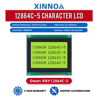China Owen 12864C-5 128x64 Dots LCD Module Display 5V 3.3V Optional COB SBN0064 for sale