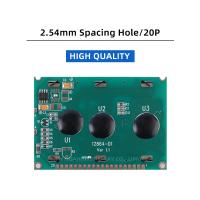 China Yellow Green Film LCD12864-D1 Graphic Dot Matrix LCD Display Module 75x52.7x9.3mm for sale