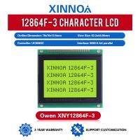 China Owen 12864F-3 Graphic 12864 LCD Display Module 78x70mm Anti-Interference COB for sale