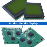 China Owen 12864M-1 Graphic LCD Display Module 128x64 ST7920 Controller 5V COB 78x70mm for sale