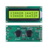 China Yellow Green Film 14432F 80x36x12.2mm Graphics Display LCM ST7920 Serial Parallel for sale