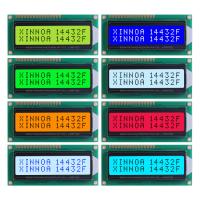China Yellow Green Film 14432F 80x36x12.2mm Graphics Display LCM ST7920 Serial Parallel for sale
