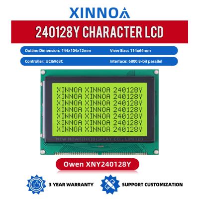 China Owen 240128Y Graphic Dot Matrix Module 144x104mm COB LCD Display Monochrome Screen for sale