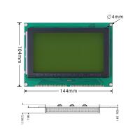 China Owen 240128Y Graphic Dot Matrix Module 144x104mm COB LCD Display Monochrome Screen for sale
