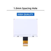 China Yellow Green Film COG 128x64 LCD Display Module ST7567 Controller 53x40mm Serial Communication for sale