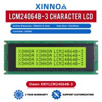 China Owen LCM24064B-3 Yellow Green Graphic Dot Matrix Module 240x64 COB Display UC6963 for sale
