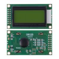 China 0802B Character LCD Display Module 58x31.87mm ST7066 Controller 16 PIN COB for sale