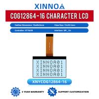 China COG12864-16 128x64 Graphic LCD Module ST7565R 76x48x5mm FSTN Wide Temp Full View for sale