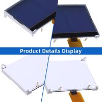 China COG12864-17 Blue Film 71x47mm STN LCD Module 128x64 20 Pin SPI PPI ST7567 for sale