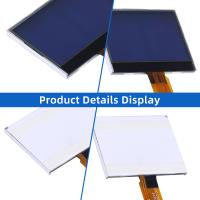 China COG12864-18 128x64 ST7567A COG LCD Module 43.7x33.8mm FSTN 4-Wire SPI for sale