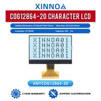China COG12864-20 128x64 COG LCD Module ST7565R I2C SPI 65.26x43.96mm for sale