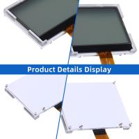 China COG12864I2 128x64 Graphic LCD Module I2C Interface 53x40mm FSTN Display for sale