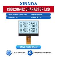 China COG12864I2 128x64 Graphic LCD Module I2C Interface 53x40mm FSTN Display for sale