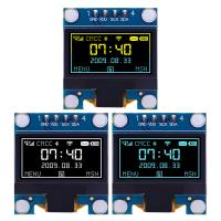 China 0.96-Inch OLED 128X64 Display LCD Screen 4-PIN Module IIC Blue SSD1315 3.3V for sale
