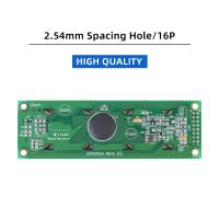 China OLED002002A Character LCD Module, Black Film, Parallel Interface, 85x18.6mm View Size,  WS0010-TX Controller for sale