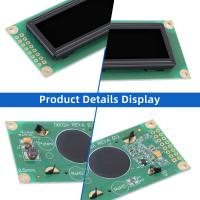 China OLED0802A Character LCD Display Module, Black Film, WS0010 Controller, Parallel Port Interface, 58x32x10mm Working Temperature -40+80 Display for sale