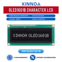 China OLED1601B Black Film, 16x1 Character OLED LCD Display, WS0010 Controller, Parallel Interface, 66x16mm View Size for sale
