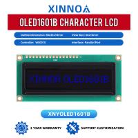 China OLED1601B Black Film, 16x1 Character OLED LCD Display, WS0010 Controller, Parallel Interface, 66x16mm View Size for sale