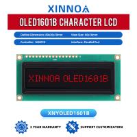 China OLED1601B Black Film, 16x1 Character OLED LCD Display, WS0010 Controller, Parallel Interface, 66x16mm View Size for sale