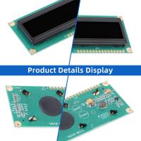 China OLED1601B Black Film, 16x1 Character OLED LCD Display, WS0010 Controller, Parallel Interface, 66x16mm View Size for sale