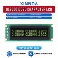 China 16x2 Character OLED LCD Display Module 85x30x10mm WS0010 Controller Parallel Port for sale