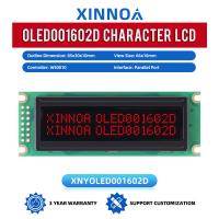 China 16x2 Character OLED LCD Display Module 85x30x10mm WS0010 Controller Parallel Port for sale