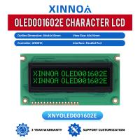 China OLED001602E Black Film, Character LCD Module,WS0010 Controller, Parallel Port,66x16mm View Size,Working Temperature -40+80 Display for sale