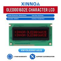 China OLED001602E Black Film, Character LCD Module,WS0010 Controller, Parallel Port,66x16mm View Size,Working Temperature -40+80 Display for sale