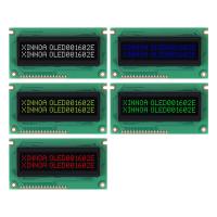 China OLED001602E Black Film, Character LCD Module,WS0010 Controller, Parallel Port,66x16mm View Size,Working Temperature -40+80 Display for sale