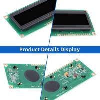 China OLED1602A Black Film, 16×2 Character OLED LCD Display Module, WS0010-TX, Parallel Interface, 66x16mm View Size, Working Temperature -40+80 Display for sale