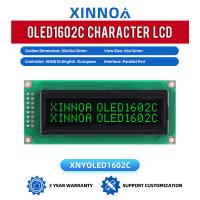 China OLED1602C 16x2 Character OLED LCD Display WS0010 Controller Parallel Port 85x36x10mm for sale