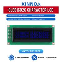 China OLED1602C 16x2 Character OLED LCD Display WS0010 Controller Parallel Port 85x36x10mm for sale