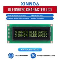 China OLED1602C 16x2 Character OLED LCD Display WS0010 Controller Parallel Port 85x36x10mm for sale
