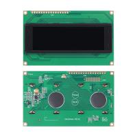 China OLED002004A Black Film,Character LCD Module, WS0010-TX Controller, Parallel Port Interface, 77x25.2mm View Size, Working Temperature -40+80 Display for sale