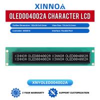 China 40x2 Character OLED LCD Display Module WS0010 Controller Parallel Port 154.4x16.5mm View Size -40+80C for sale