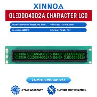 China 40x2 Character OLED LCD Display Module WS0010 Controller Parallel Port 154.4x16.5mm View Size -40+80C for sale