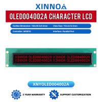 China 40x2 Character OLED LCD Display Module WS0010 Controller Parallel Port 154.4x16.5mm View Size -40+80C for sale