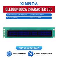 China 40x2 Character OLED LCD Display Module WS0010 Controller Parallel Port 154.4x16.5mm View Size -40+80C for sale